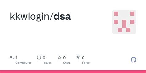 Github Kkwlogindsa