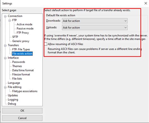 How To Configure Settings In FileZilla Eukhost