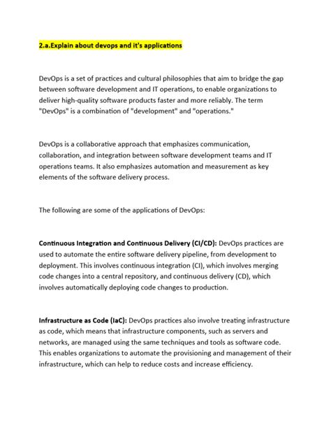 Devops Sem Imp Answers Pdf Agile Software Development Software Development Process