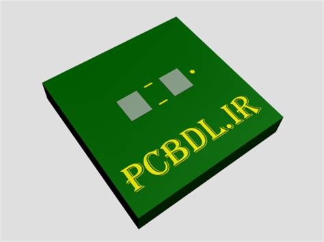 دانلود کتابخانه (فوت پرینت) LED SMD با پکیج 1206 به همراه مدل سه بعدی ...