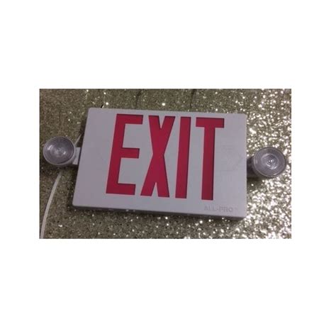 LIGHTED EXIT SIGN Metro Rental Wedding Event Rentals Outer Banks