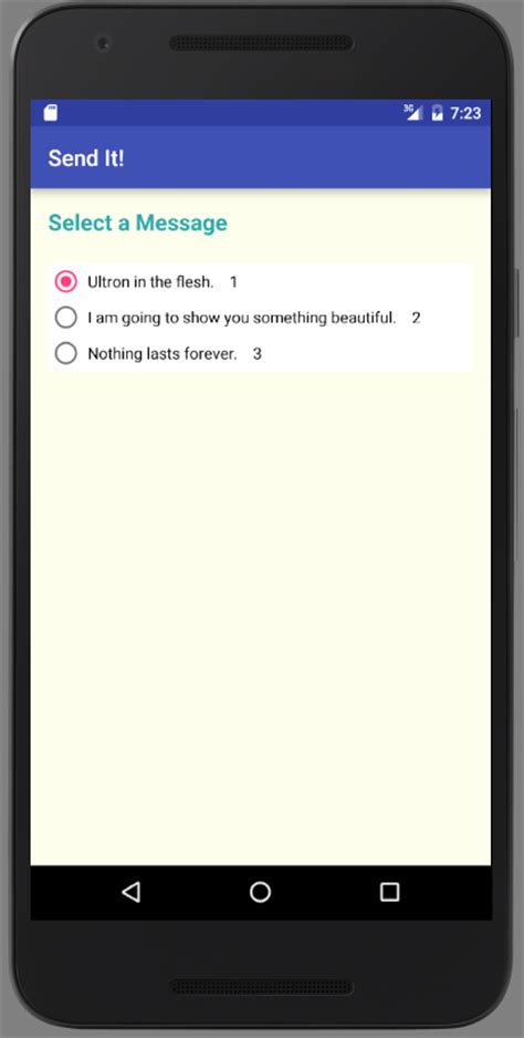 How To Implement Setonclicklistener To Get Selected Value From