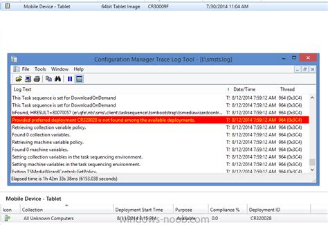 How Can I Deploy A Hidden Task Sequence In Configuration Manager 2012 Sp1 Configuration