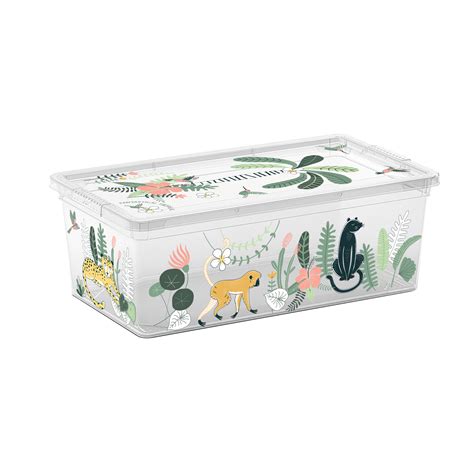 Aufbewahrungsbox C Box Style Tiermotiv 335 X 19 X 12 Cm Mit Deckel