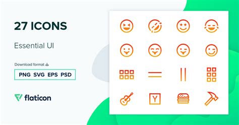 Essential Ui Icon Pack Gradient Outline 27 Svg Icons