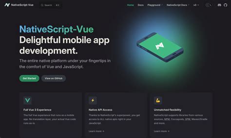 Vue 3 原生应用开发新纪元:nativescript Vue 深度解析与实践指南 Csdn博客 Vue 3 原生应用开发新纪元:nativescript Vue 深度解析与实践指南 Csdn博客
