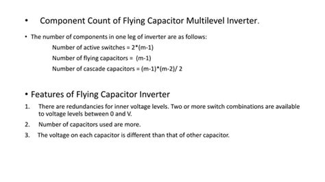 Flying Capacitor Multi Level Inverter Ppt