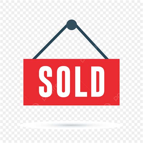 Sold Out Clipart Vector Red Sold Out Sign Illustration Red Clipart