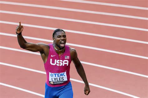 Noah Lyles Nuevo Rey Mundial De La Velocidad En Segundos Panama