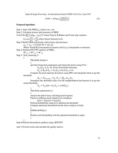 a novel algorithm for image denoising using dt cwt pdf