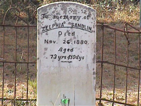 Zelphia Olivia Hicks Sandlin 1807 1880 Find A Grave Memorial
