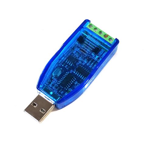 Industrial Usb To Rs485 Communication Module Bidirectional Half Duplex Serial Port Line