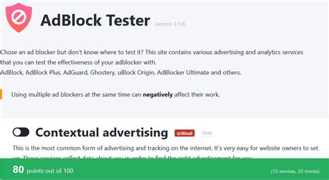 adblocking test different methods r adblock
