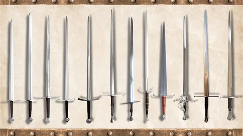 Types Of Swords In Medieval Times