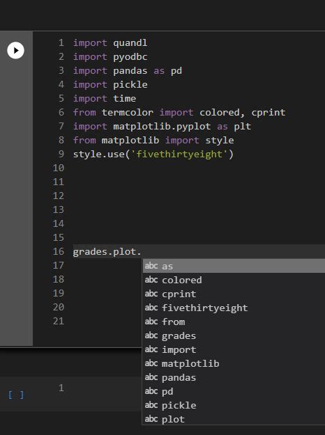 Notebooks With Python Unable To Get Code Intellisense · Issue 9067