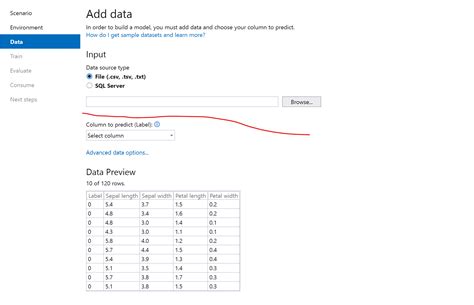 Column Selection Problem · Issue 2594 · Dotnetmachinelearning Modelbuilder · Github