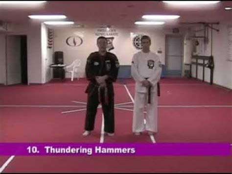 American Kenpo Purple Belt Techniques Youtube