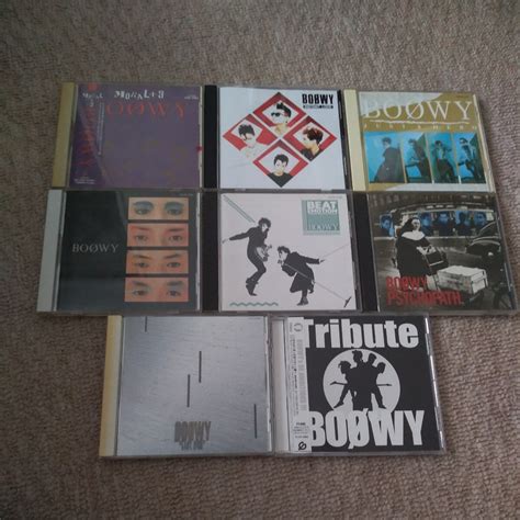 Yahoo オークション Boowy アルバム Cd 8枚 セット Moral Instant Lo