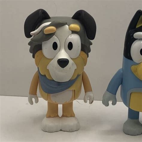 Bluey Figure Lot Of 3 Bluey Bandit And Calypso 4614474070