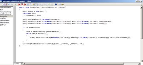 Ax 2012 Reporting Filtering Multi Select Dialog Based On Another Multi