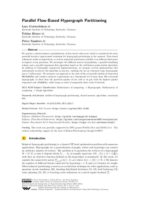 Parallel Flow Based Hypergraph Partitioning