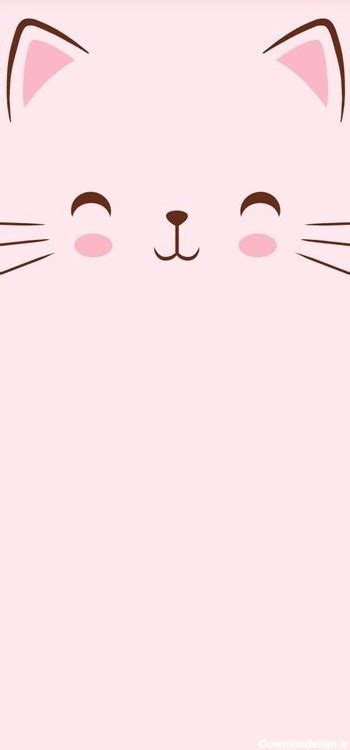 تصویر زمینه کیوت دخترانه صورتی