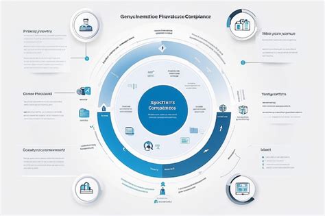 Data Privacy Compliance Journey Premium Ai Generated Image
