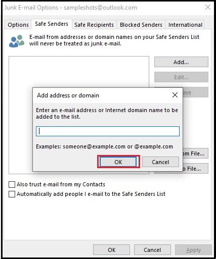 Fix Outlook Not Receiving Email From A Particular Sender