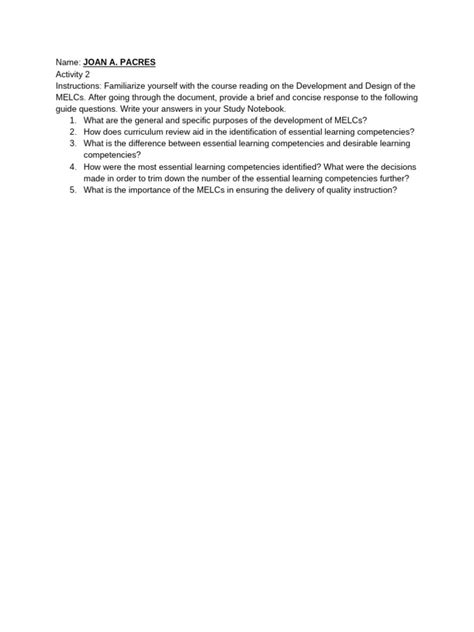 Module 2 Lesson 1 Activity 2 Pdf