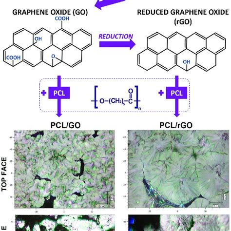 Scheme Of Graphene Oxide Go And Reduced Graphene Oxide Rgo Download Scientific Diagram