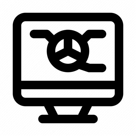 Diagram Computer Statistics Pie Chart Analysis Icon Download On