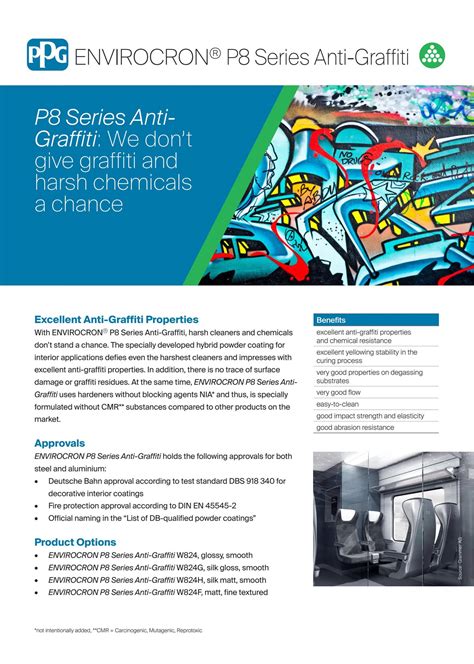 Ppg Envirocron P8 Series Anti Graffiti By Ipcm® International Paint