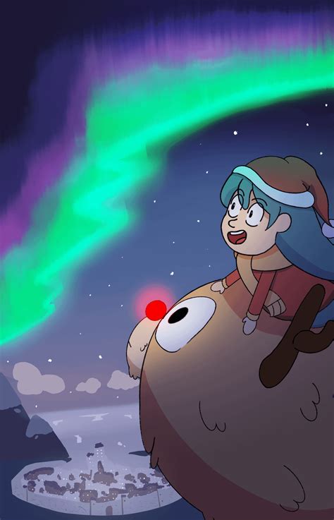 Hilda Wishes You Merry Christmas Art By Me R Hildatheseries