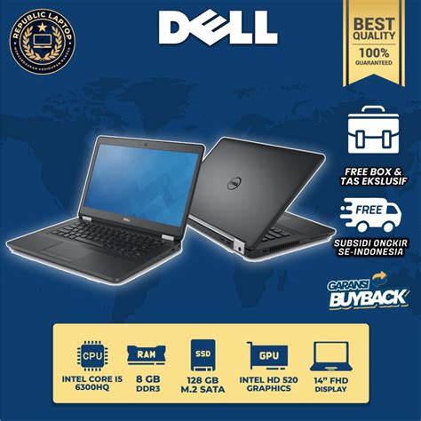 Jual Laptop Dell Latitude Core I Jutaan Shopee Indonesia