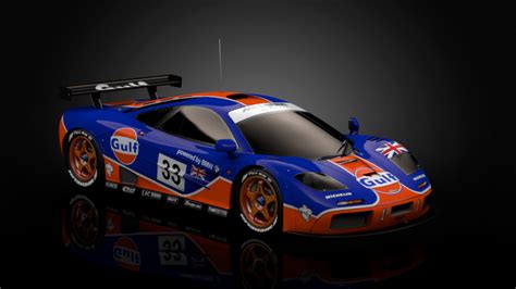 Mclaren F1 Gtr 1996 33 Gulf Lemans3d