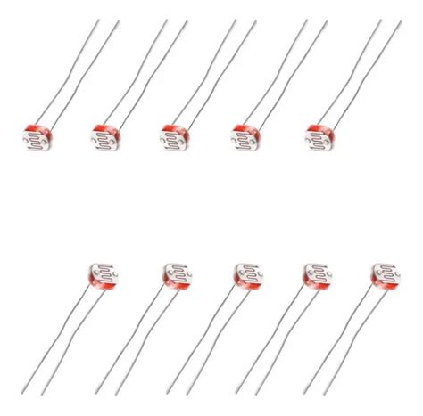 10 Peças De Ldr 5mm Fotoresistor Sensor De Luz Para Arduino Mercadolivre