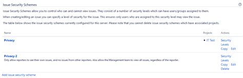 What Is An Issue Security Scheme The Jira Guy
