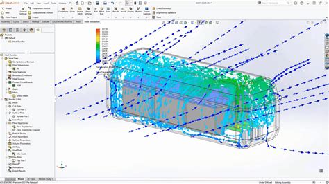 Using Solidworks Flow Simulation Shelfpasa
