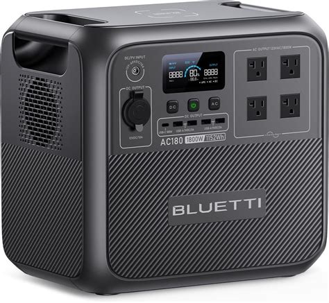 Amazon Com Bluetti Portable Power Station Ac Wh Lifepo Battery Backup W W