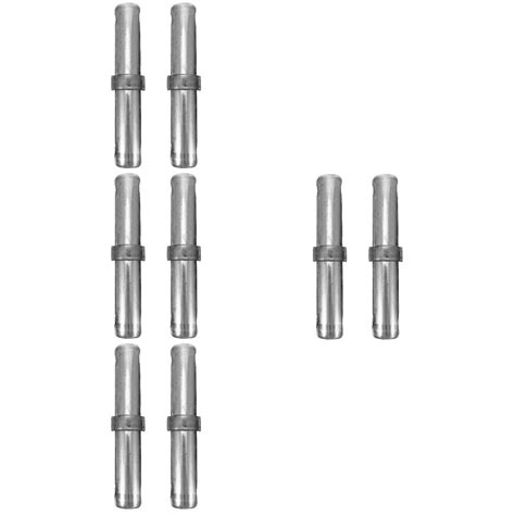 Hemoton 8 Pcs Scaffolding Locking Pin Replacement Iron Coupling Pin With Collar