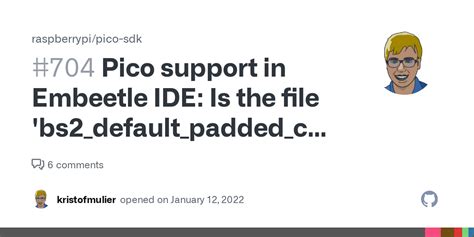 Pico Support In Embeetle Ide Is The File Bs2defaultpaddedchecksummeds Really Needed