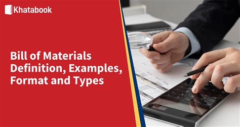 Bill Of Materials BOM Meaning Examples Format And Types Explained