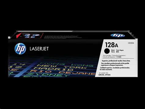 Hp® 128a Black Laserjet Toner Cartridge Ce320a
