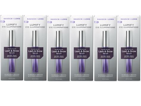 Lumify Eye Illuminations Lash And Brow Serum Contains Peptides Biotin And Hyaluronic Acid