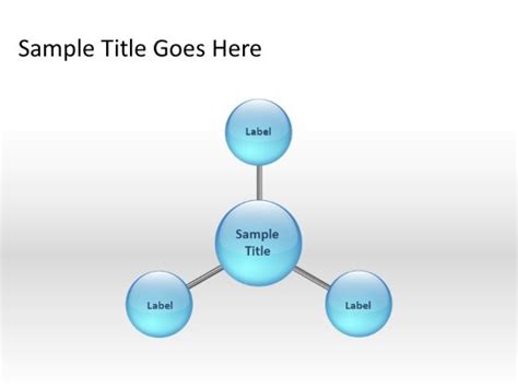 Radial B 3teal PowerPoint Template Background In Diagrams Radials PowerPoint Ppt Slide Design