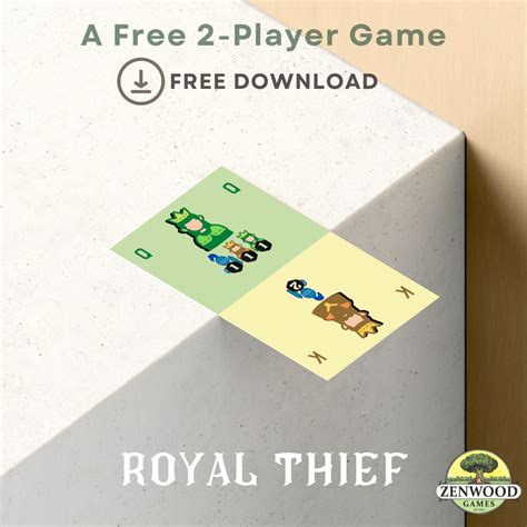 Royal Thief A Free 2 Player Mini Game Zenwood Games