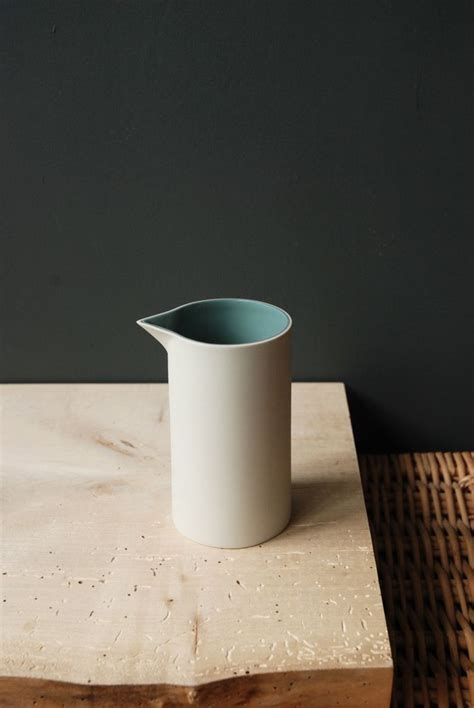 Jill Shaddock Ceramics — Off White Jug Modern Ceramics Ceramics Pottery