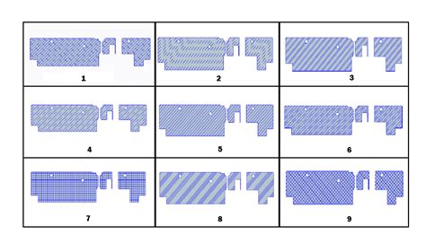 예 크로스해칭 패턴