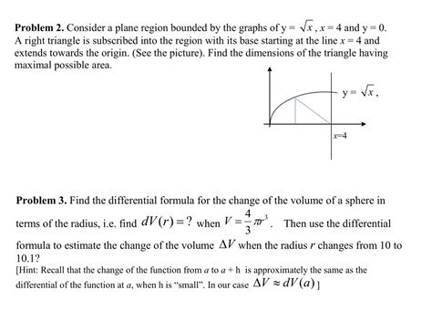 Solved Problem Consider A Plane Region Bounded By The Chegg