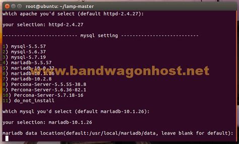 搬瓦工vpsbandwagonhost 搭建apache Php Mysql建站教程 Bandwagonhost中文网